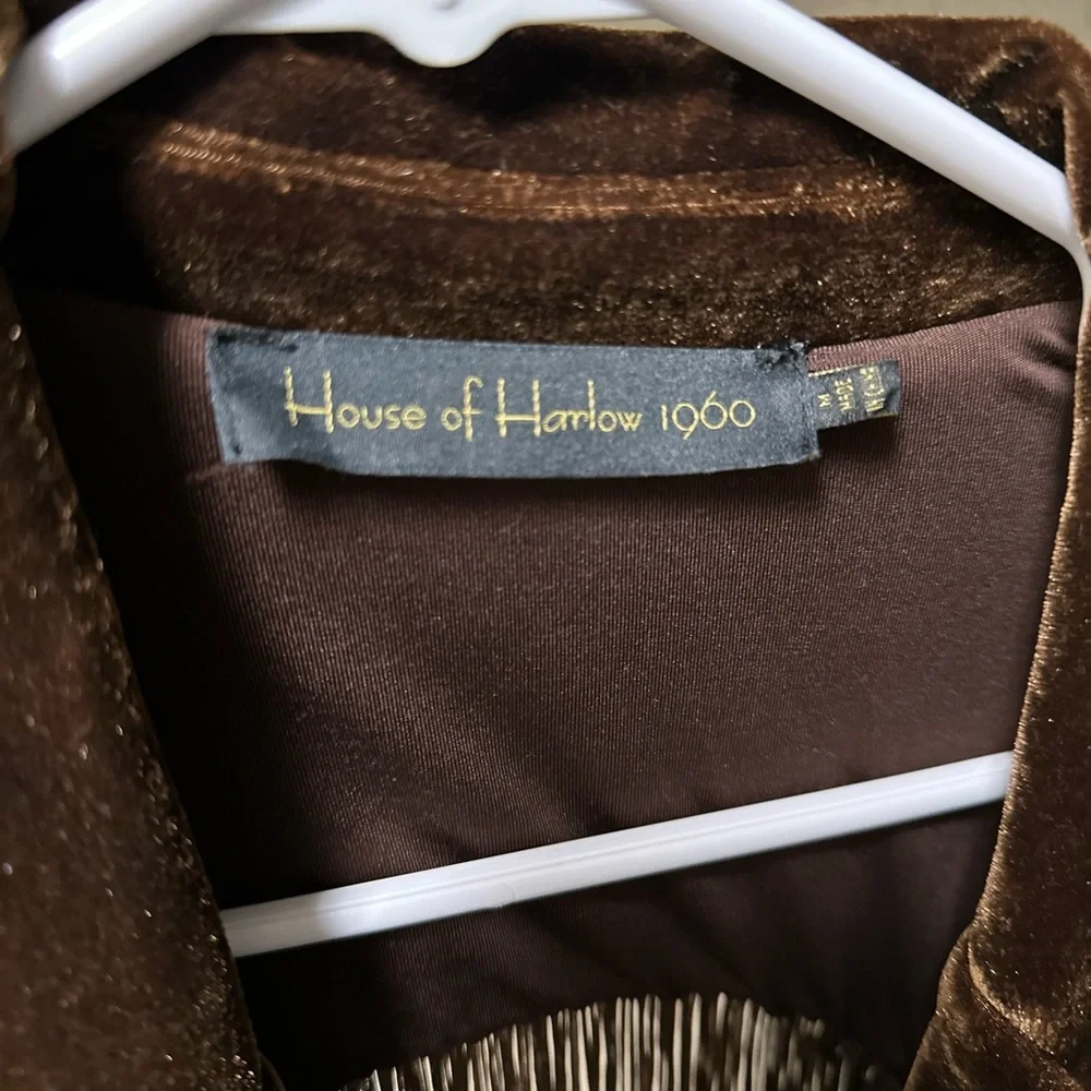 House of Harlow 1960 | Dresses | House Of Harlow 96 Chocolate Velvet ...